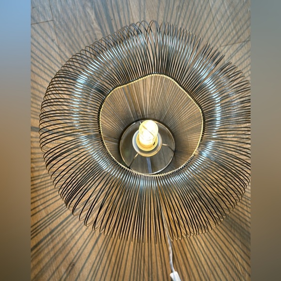 Other | Modern Versatile Stringy Metal Moonlight Hanging Light Golden ...